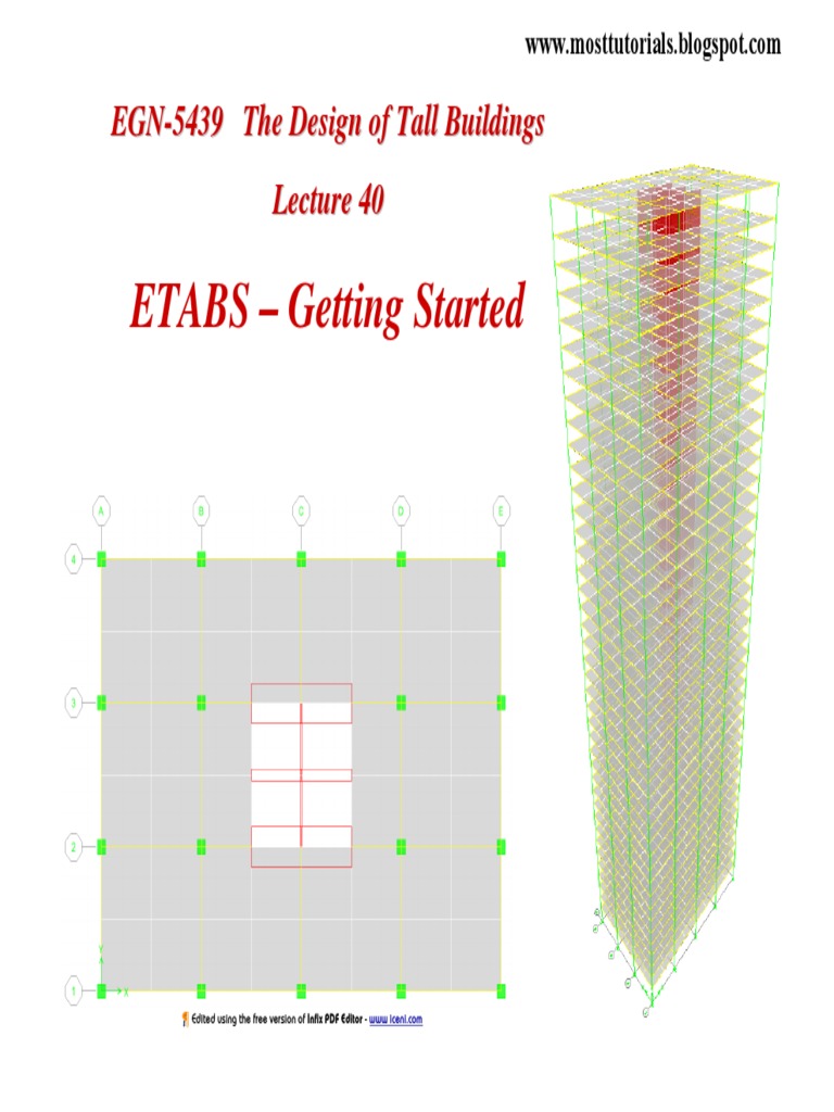 ETABS Guide for Structural Engineers | PDF | Column | Beam (Structure)
