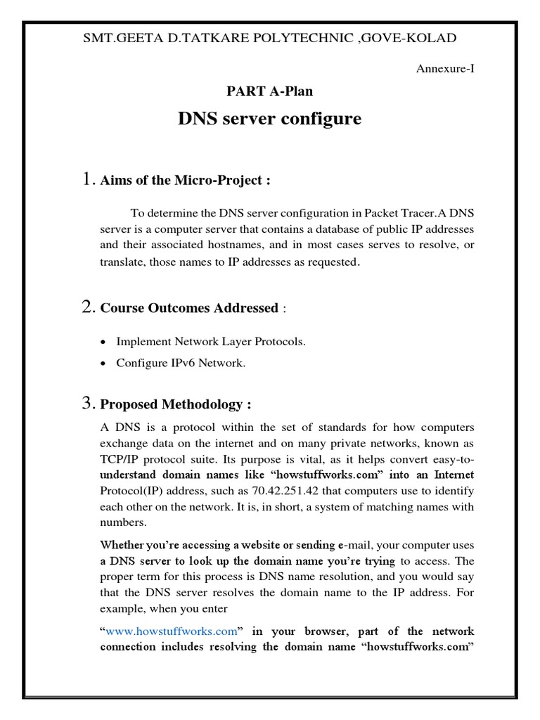 ACN-part 1 | PDF | Domain Name System | Internet Protocol Suite