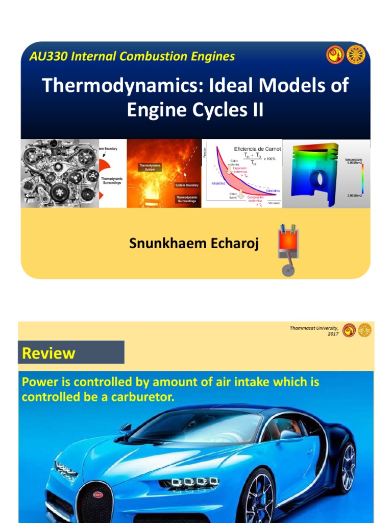 Thermodynamics 2 | PDF | Internal Combustion Engine | Diesel Engine