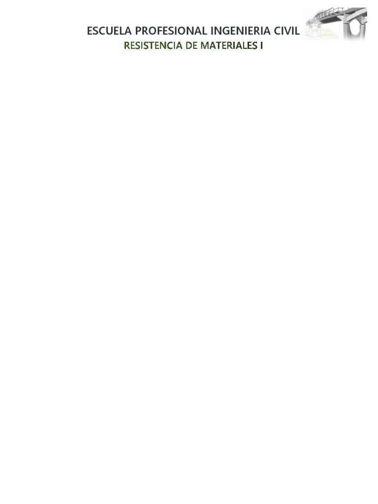A. Ejerc. Desarrollado de Resist. Mat. I | PDF | Ingeniería | Física Aplicada e Interdisciplinaria
