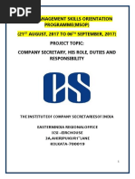 Project Report Icsi - 1 | PDF | Consolidation (Business) | Mergers And ...