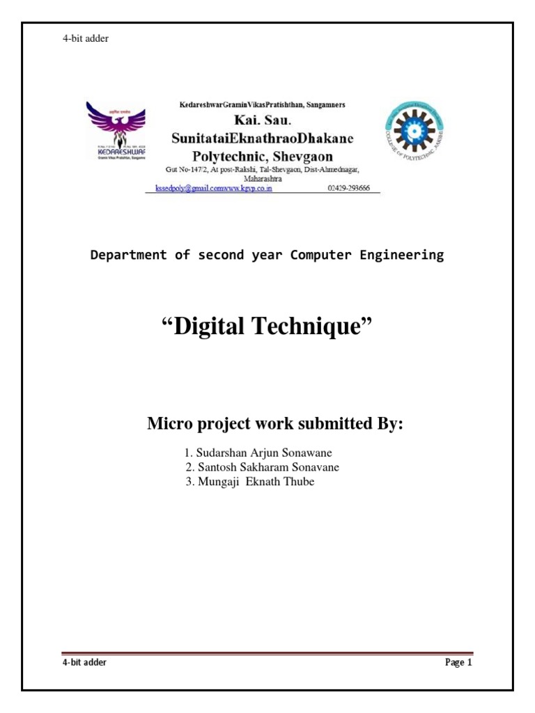 DTE Project | PDF | Digital Electronics | Electronic Design