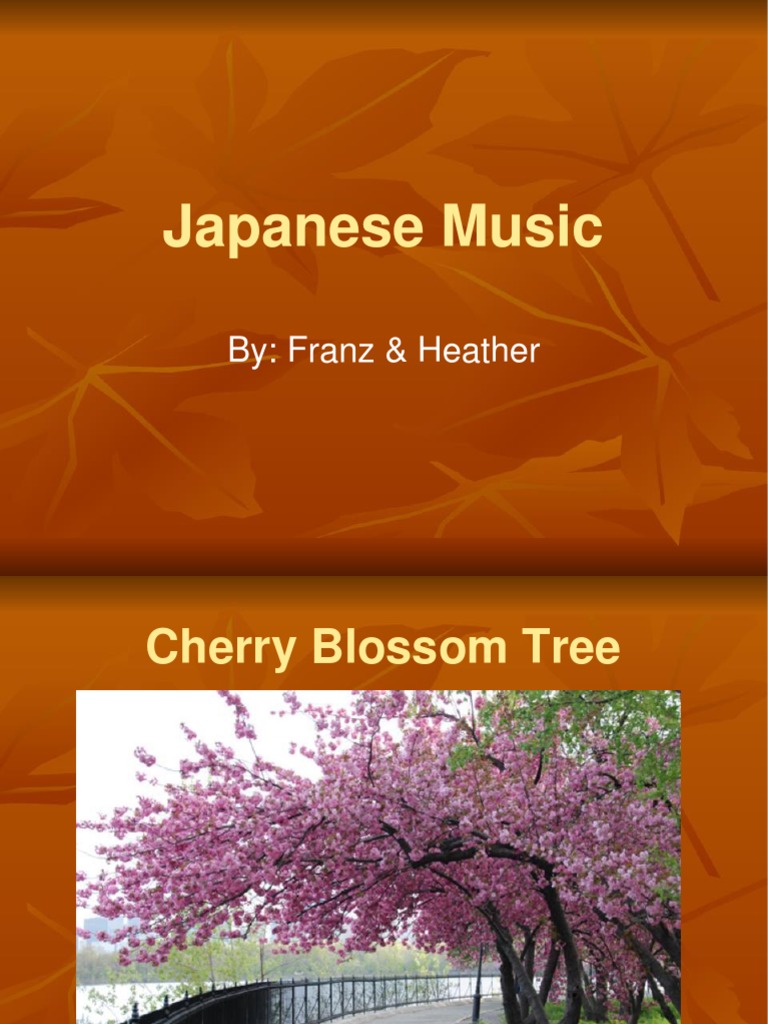Japanese Music: By: Franz & Heather | PDF