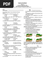 Earthquake & Faults Summative Test | PDF | Earthquakes | Fault (Geology)