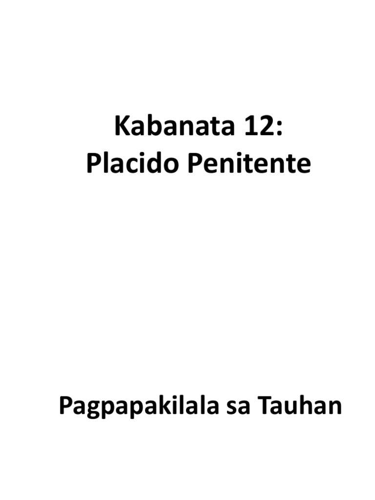 Kabanata 12 EL FILI | PDF