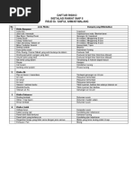 Checklist Pemeriksaan Berkala Bangunan Gedung | PDF