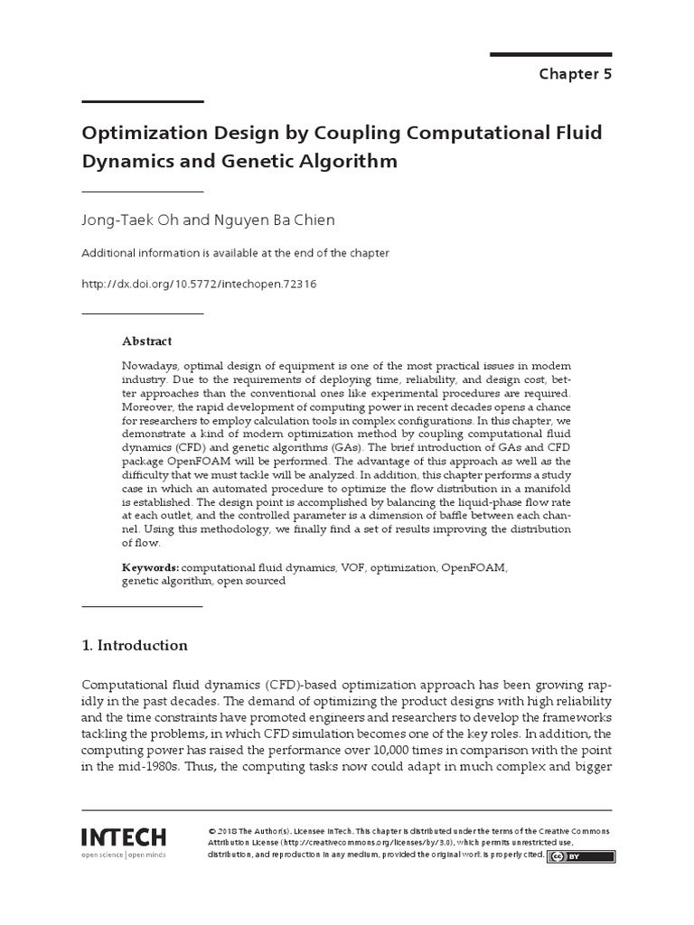 Dynamics and Design Genetic by Algorithm Optimization Coupling ...