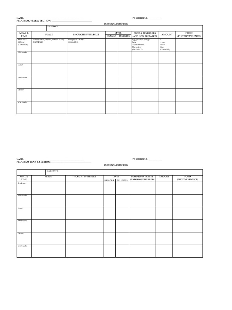 Program, Year & Section | PDF