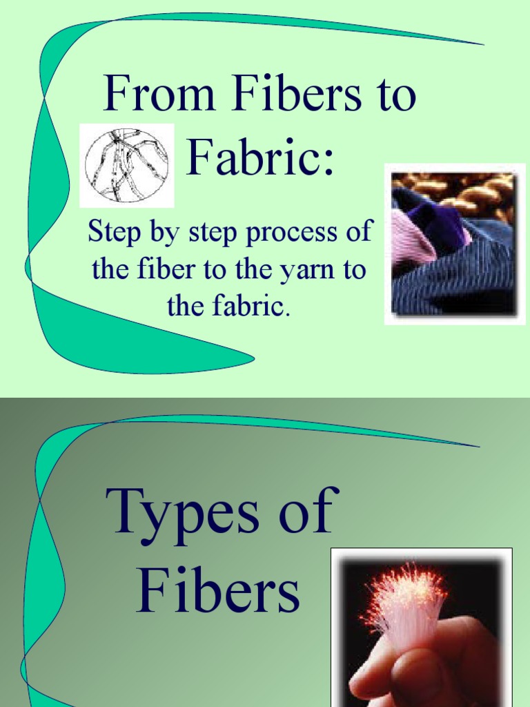 From Fibers To Fabric:: Step by Step Process of The Fiber To The Yarn ...
