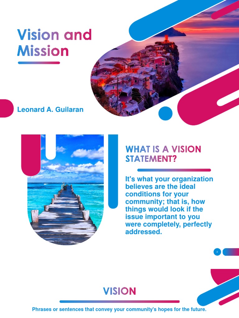 Mission and Vision | PDF | Cognition | Psychological Concepts