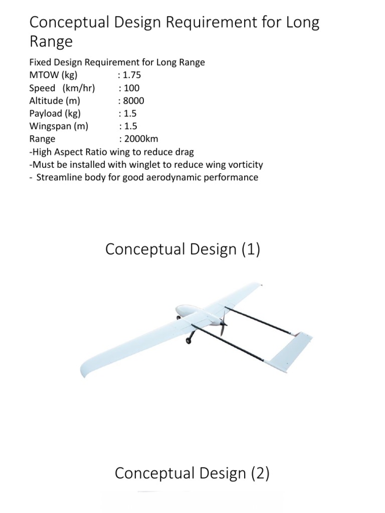 Long Range Aircraft Design Requirements | PDF
