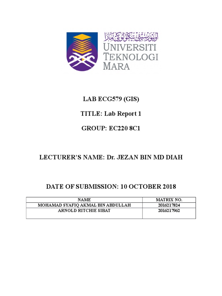 LAB 1 GIS 8c1 | PDF | Hong Kong