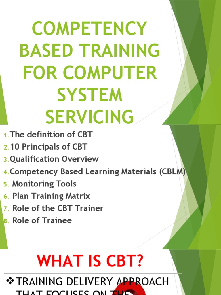 What Is CBT | PDF | Educational Technology | Learning