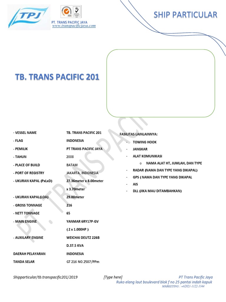 Particular Tugboat | PDF