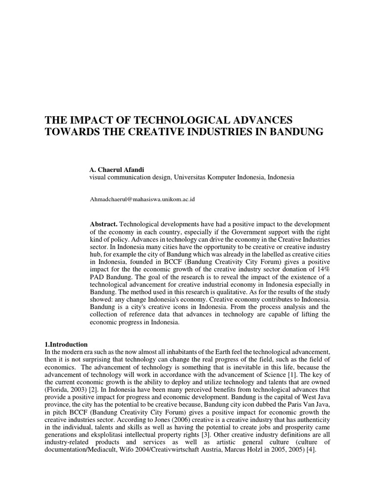 Paper Ahmad Chaerul Afandi | PDF | Economic Development | Qualitative Research