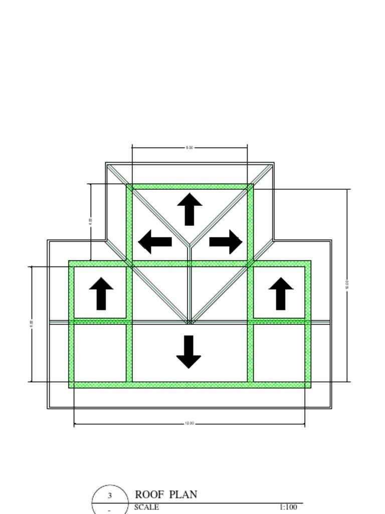 Architectural Roof Plan | PDF