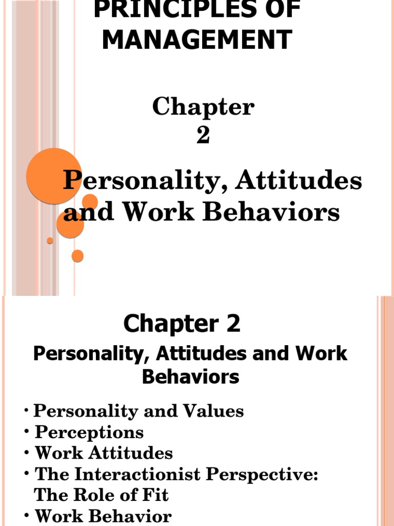 Group 1 Chapter 2 BCPM Report | PDF | Attitude (Psychology) | Value (Ethics)