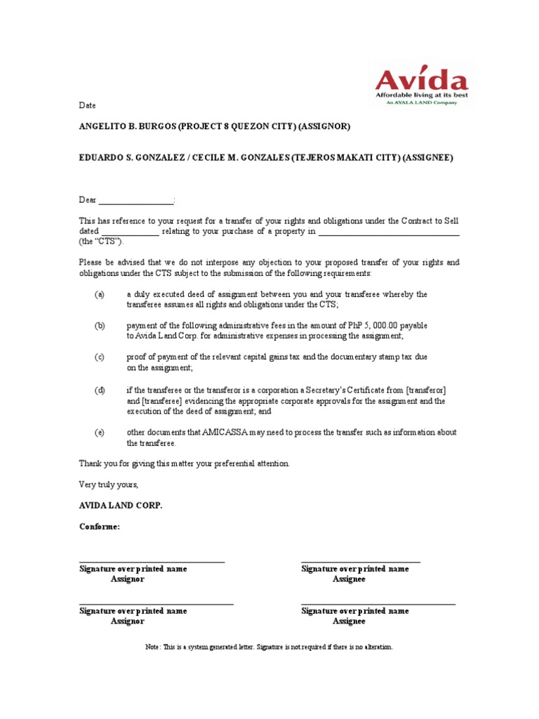 Conformity To Assignment Sample | PDF