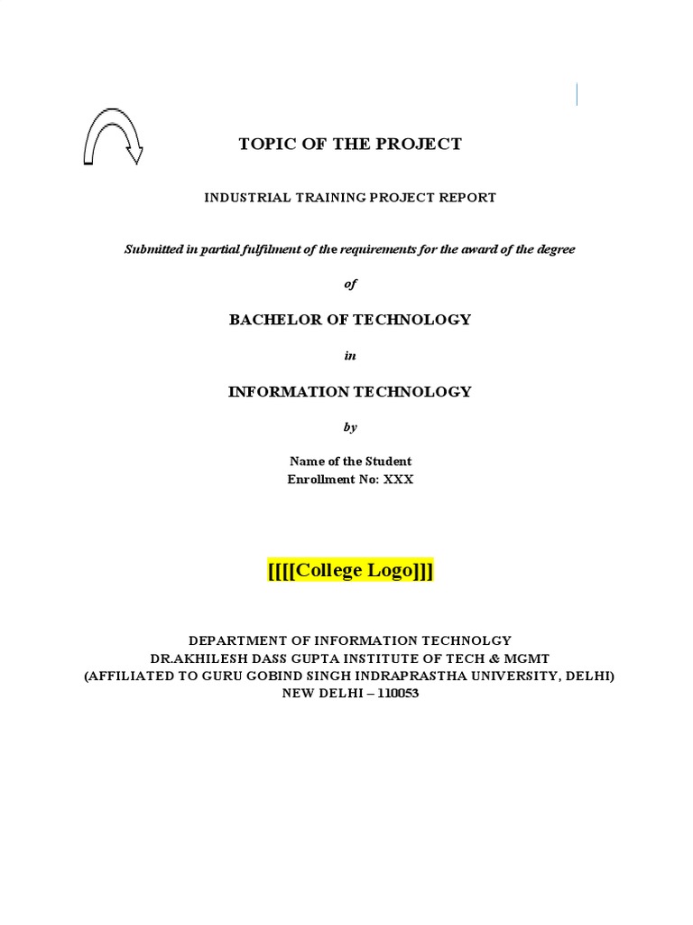 Industrial Training RPRT Format | PDF | Wavelet | Computing