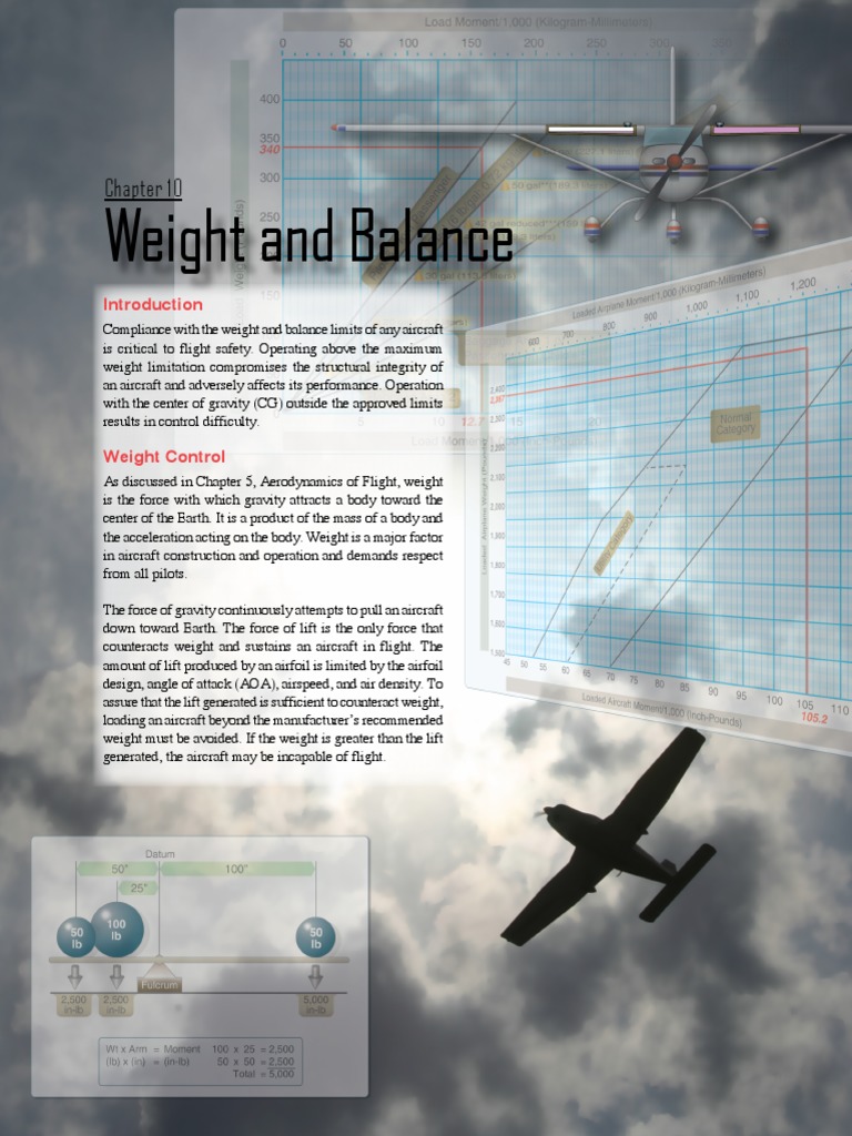 Weight and Balance | PDF | Aircraft | Aerospace Engineering