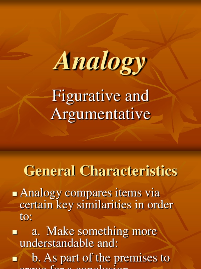 Analogy | PDF | Inductive Reasoning | Argument