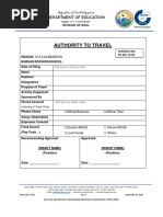 Designation Letter Sample Deped | PDF