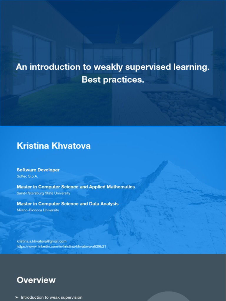 Weak Supervised Learning | PDF | Applied Mathematics | Artificial ...