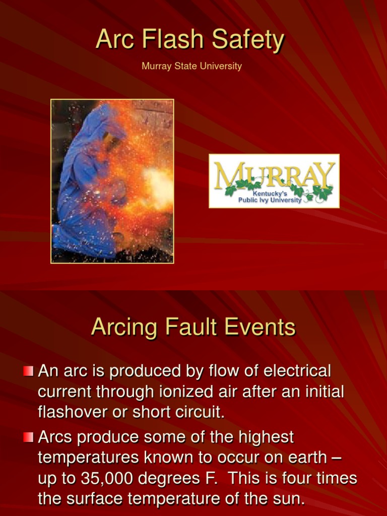 Training Presentation - Arc Flash Safety | PDF | Electric Arc ...