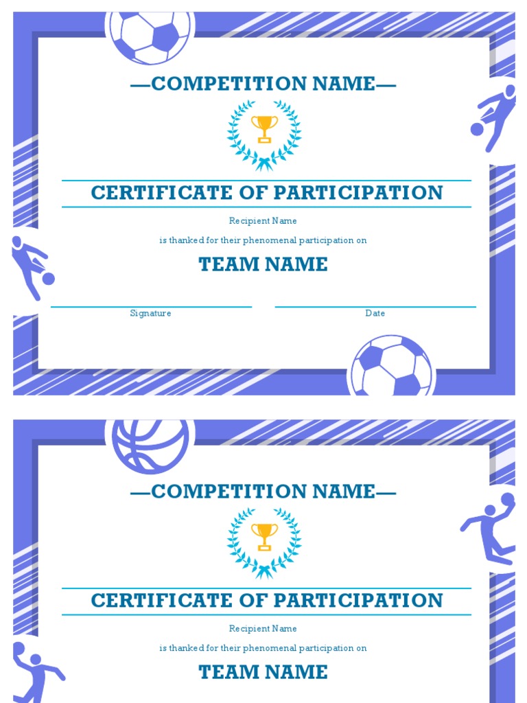 Competition Name-: Recipient Name Is Thanked For Their Phenomenal ...