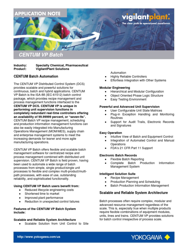 Centum VP Batch | PDF | Scalability | Automation
