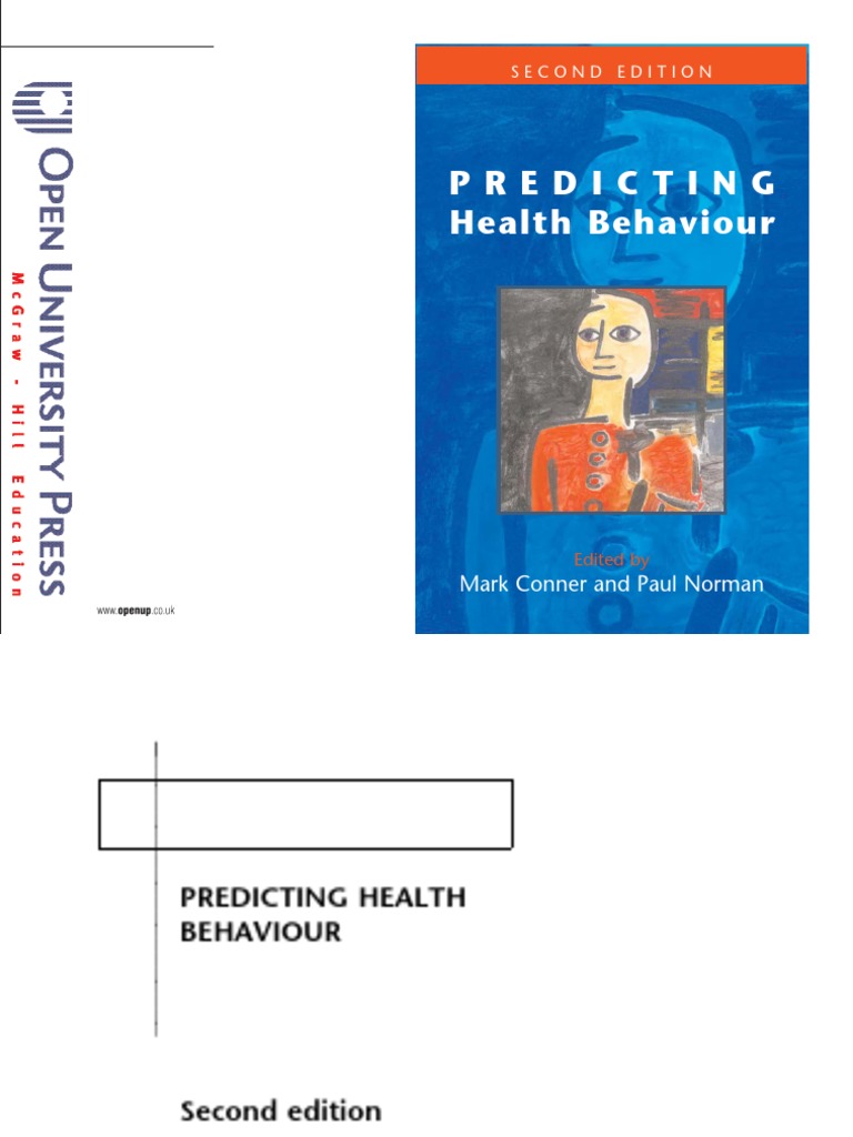 Predicting Health Behaviour PDF | PDF | Self Efficacy | Behavior
