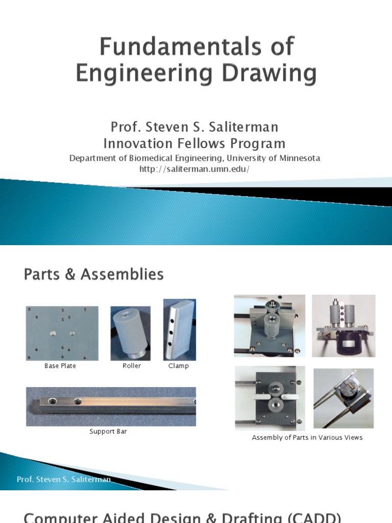 Prof. Steven S. Saliterman Innovation Fellows Program: Department of ...