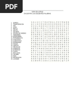 Sopa de Letras: Tabla Periódica | PDF | Elementos químicos | Tabla ...