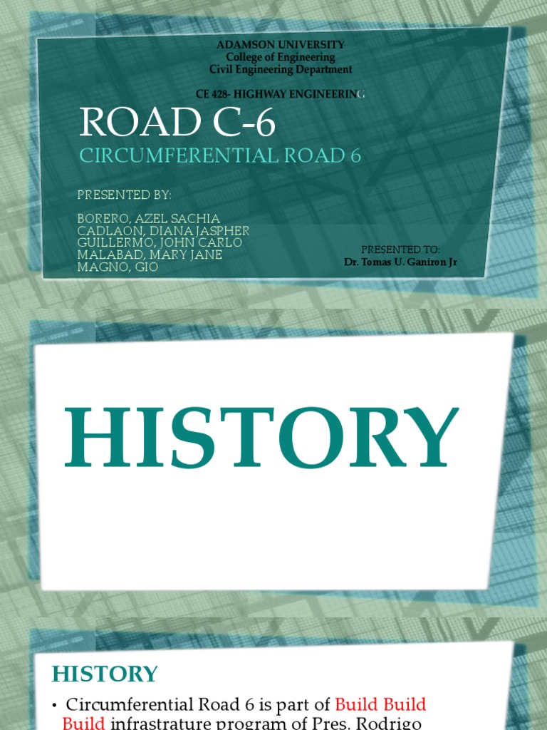 Circumferential Road 6 in Taguig City | PDF | Road Infrastructure ...