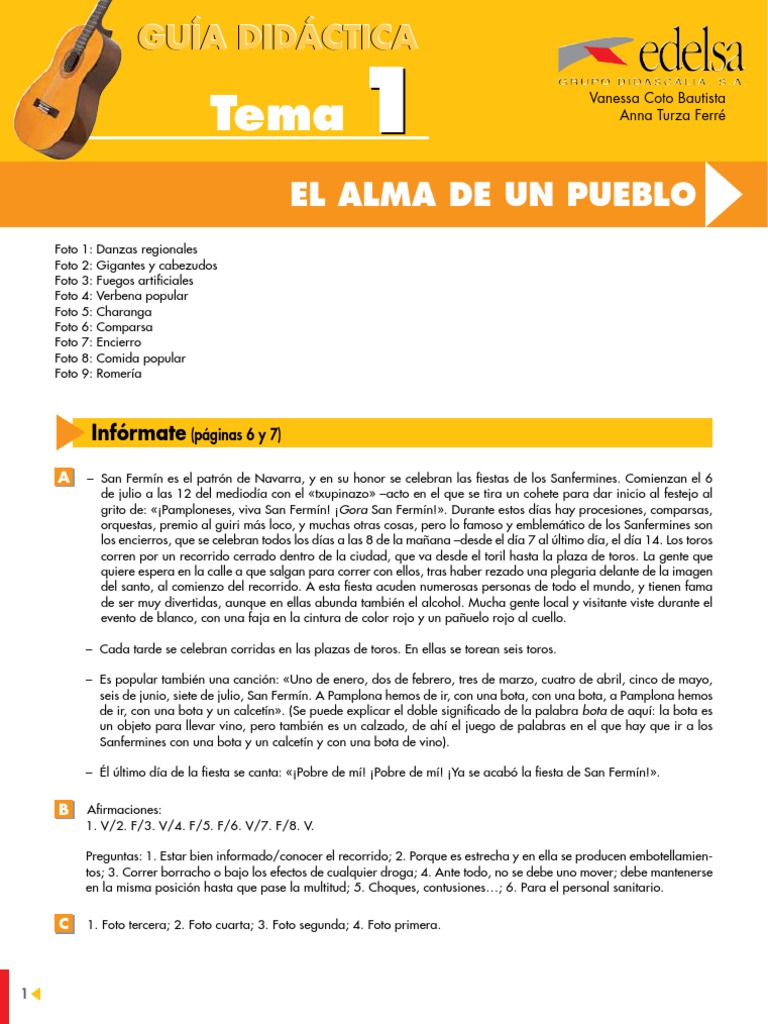 Tema A Tema B2 | PDF | Cuestionario