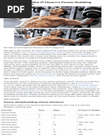 Universal 12 Week Bodybuilding Course PDF | PDF | Nutrition | Diet ...