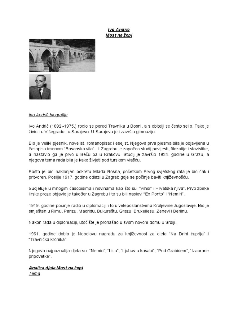 Ivo Andrić Irnis | PDF