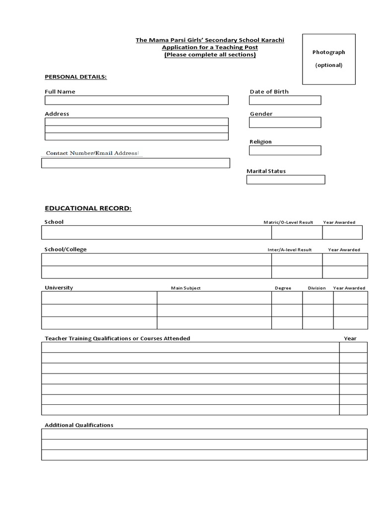Educational Record:: Full Name Date of Birth | PDF