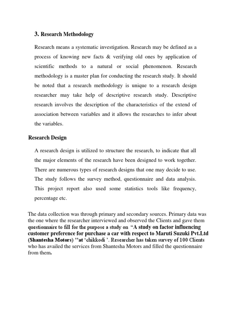 Research Methodology | Download Free PDF | Survey Methodology ...