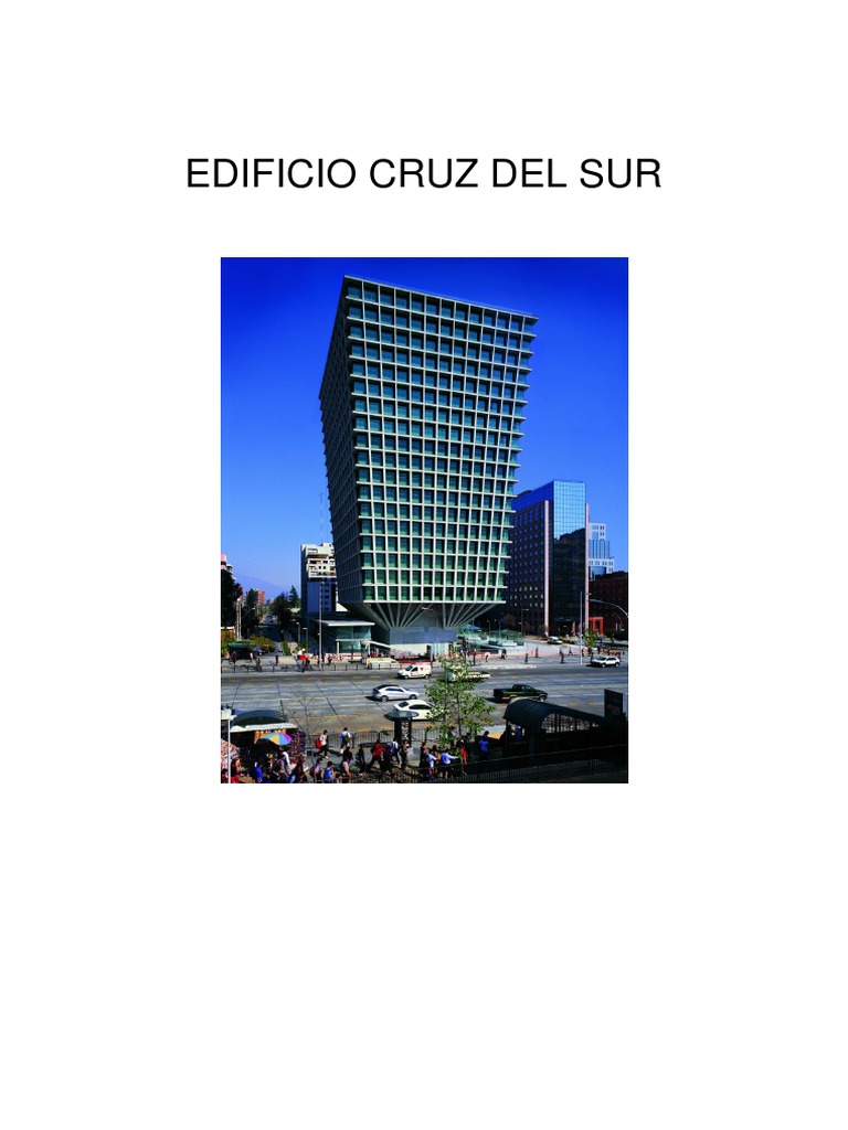 Edificio Cruz del Sur: Diseño y Estructura | PDF | Torre | Chile
