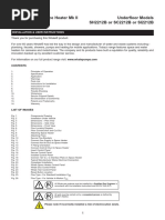 MPI Monitor 422 Heater Manual | PDF | Pipe (Fluid Conveyance) | Kerosene