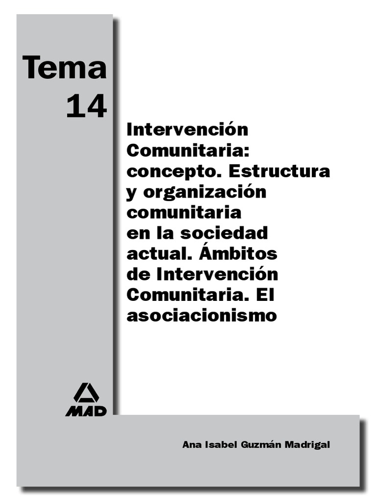 Tema 14 SERVICIOS A LA COMUNIDAD | PDF | Población | Sociedad