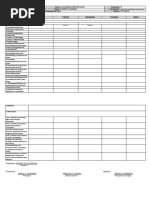 Daily Checklist For DLL | PDF