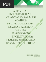 Actividad Integradora 5-Animales de Granja | PDF