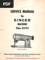 White Sewing Machine Manual Model 967 | PDF | Sewing Machine | Sewing