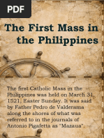 The Site of The First Mass in The Philippines: Butuan or Limasawa ...