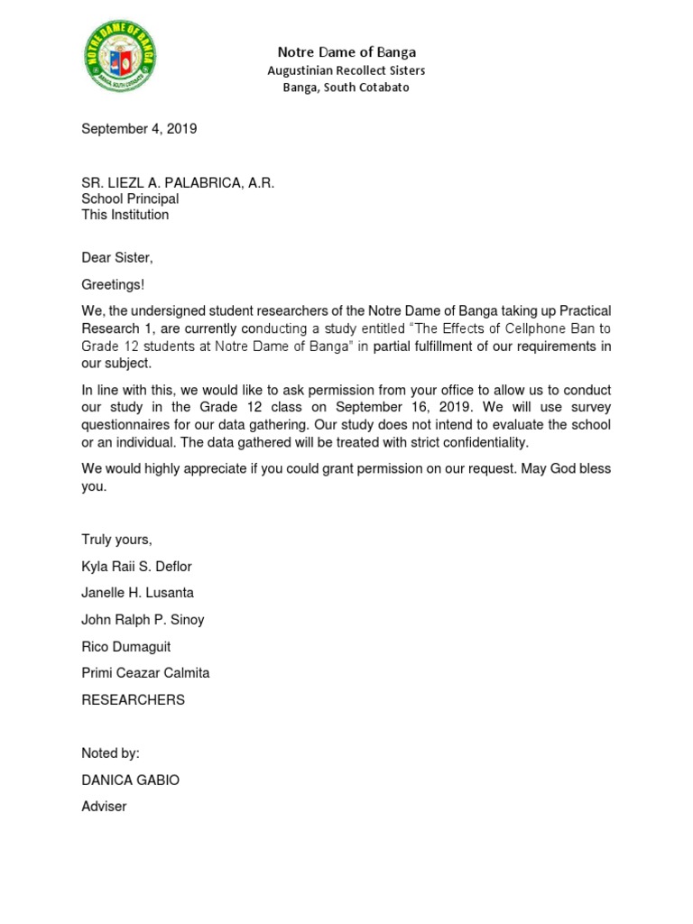 Letter of Request | PDF