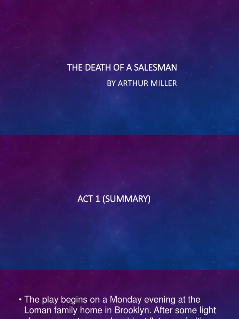 The Death of A Salesman | PDF
