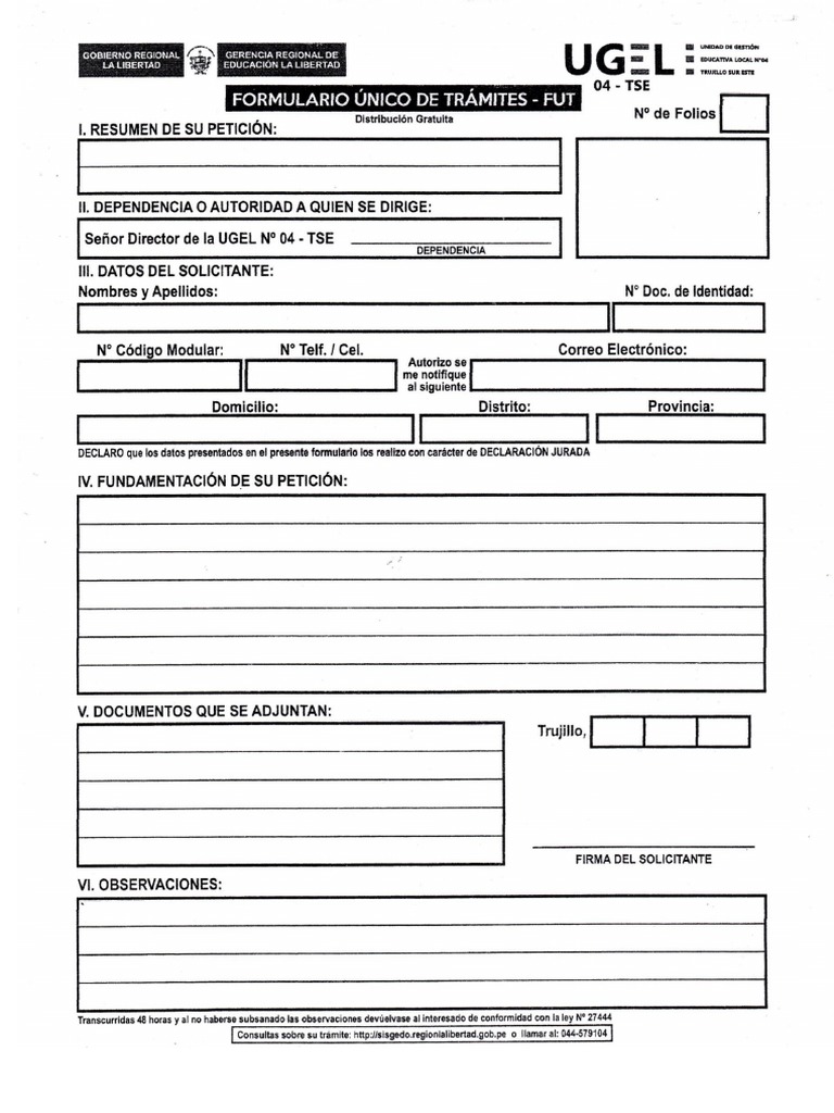 Fut Ugel 04 Tse | PDF