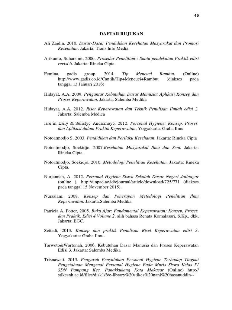 Daftar Rujukan | PDF